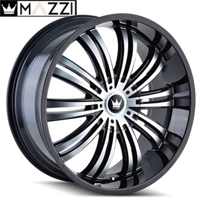 Pacific Wheel Distributors - Reno Nevada - 371 Stilts Black w/Machined Face