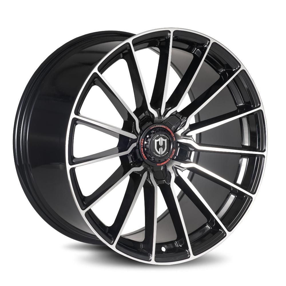 Pacific Wheel Distributors - Reno Nevada - C50 Gloss Black Machined